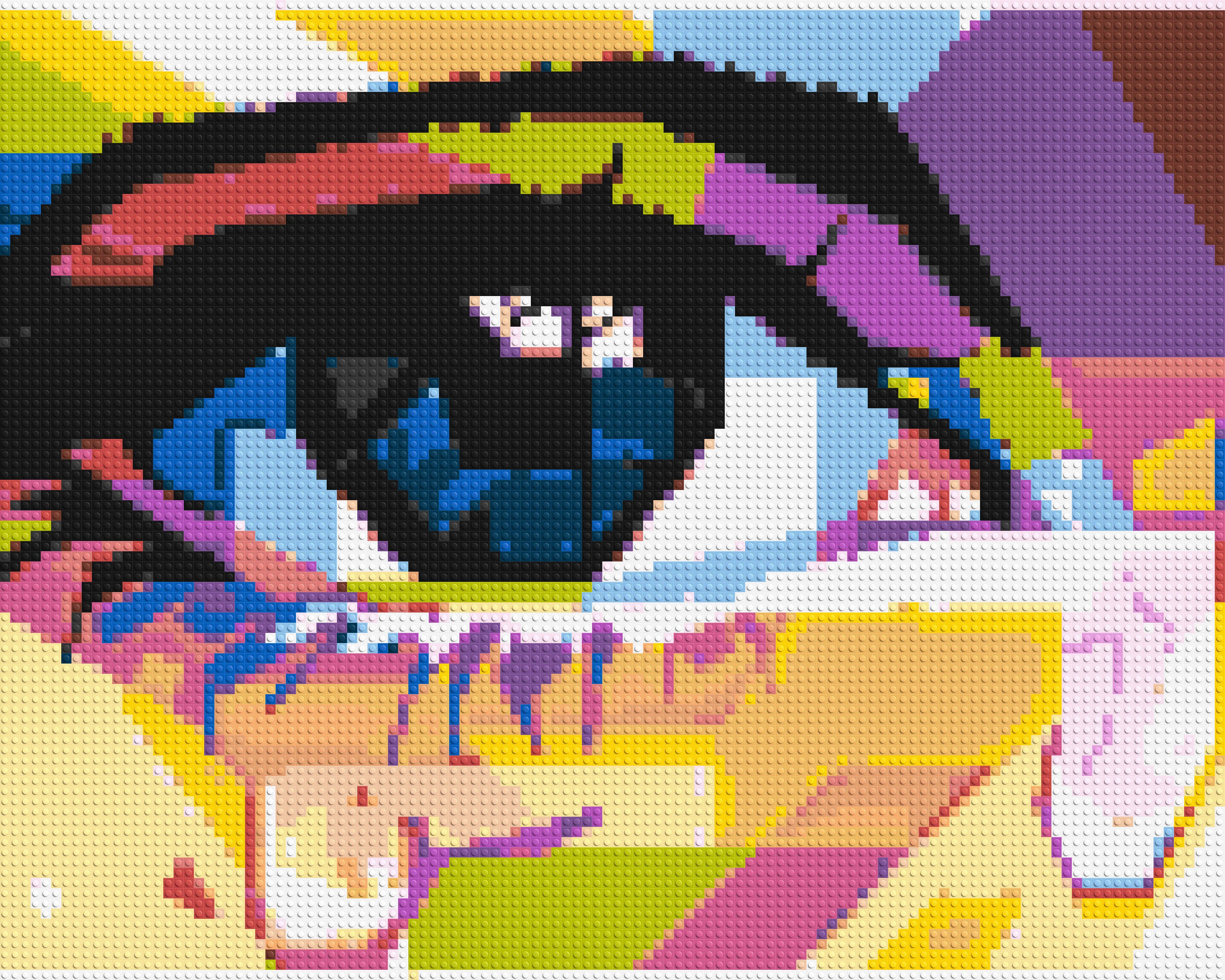 Shop Crying Eye - Brick Art Mosaic Kit – Brick Me