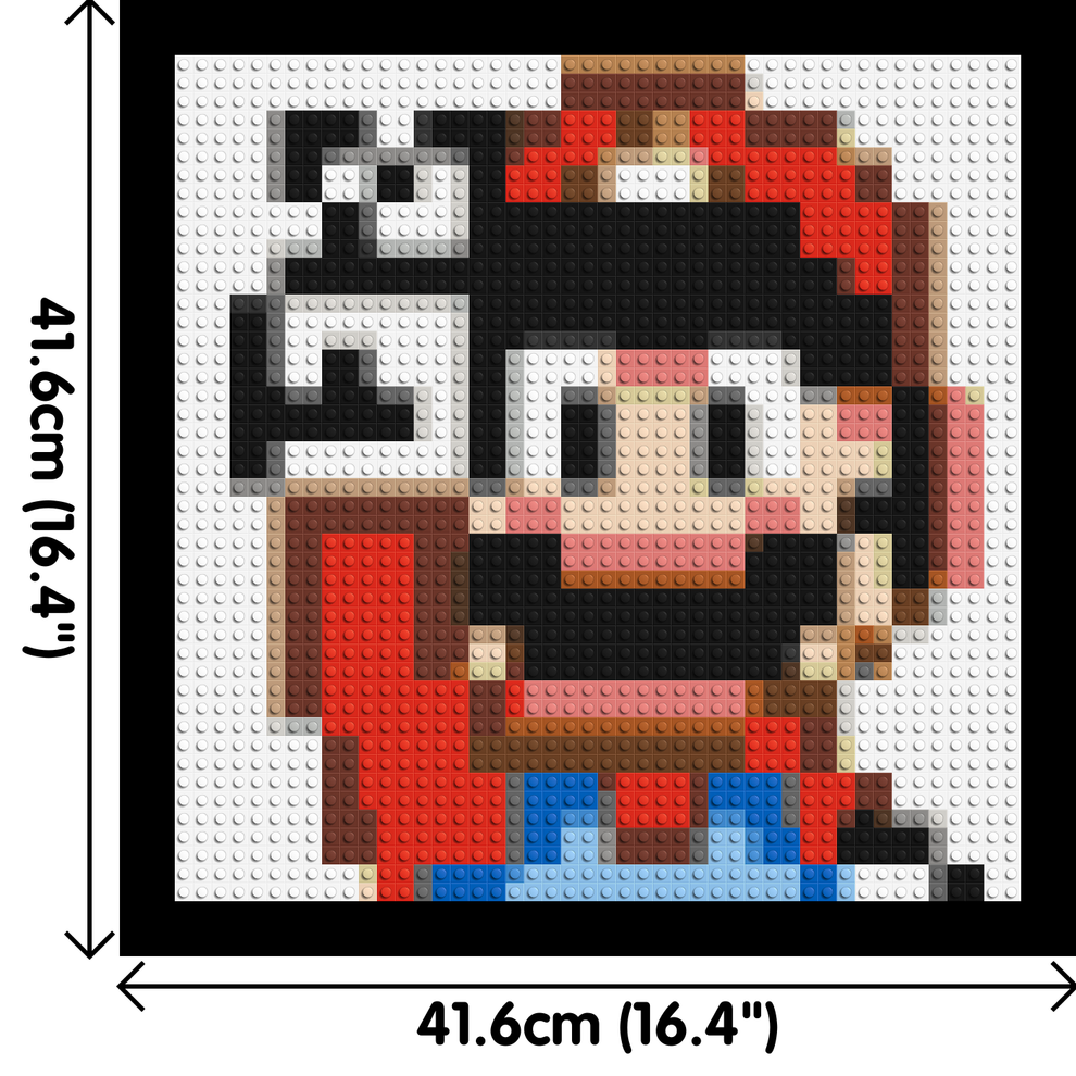 Shop Mario Pixel Art - Brick Art Mosaic Kit – Brick Me