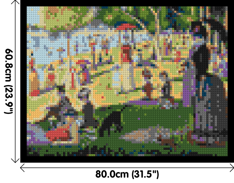 A Sunday Afternoon on the Island of La Grande Jatte By Georges Seurat ...