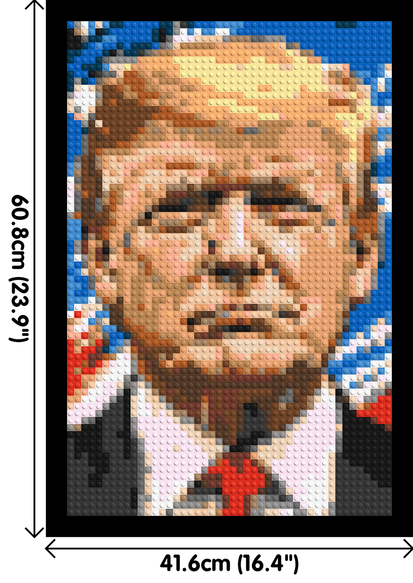 Donald Trump - Brick Art Mosaic Kit – Brick Me