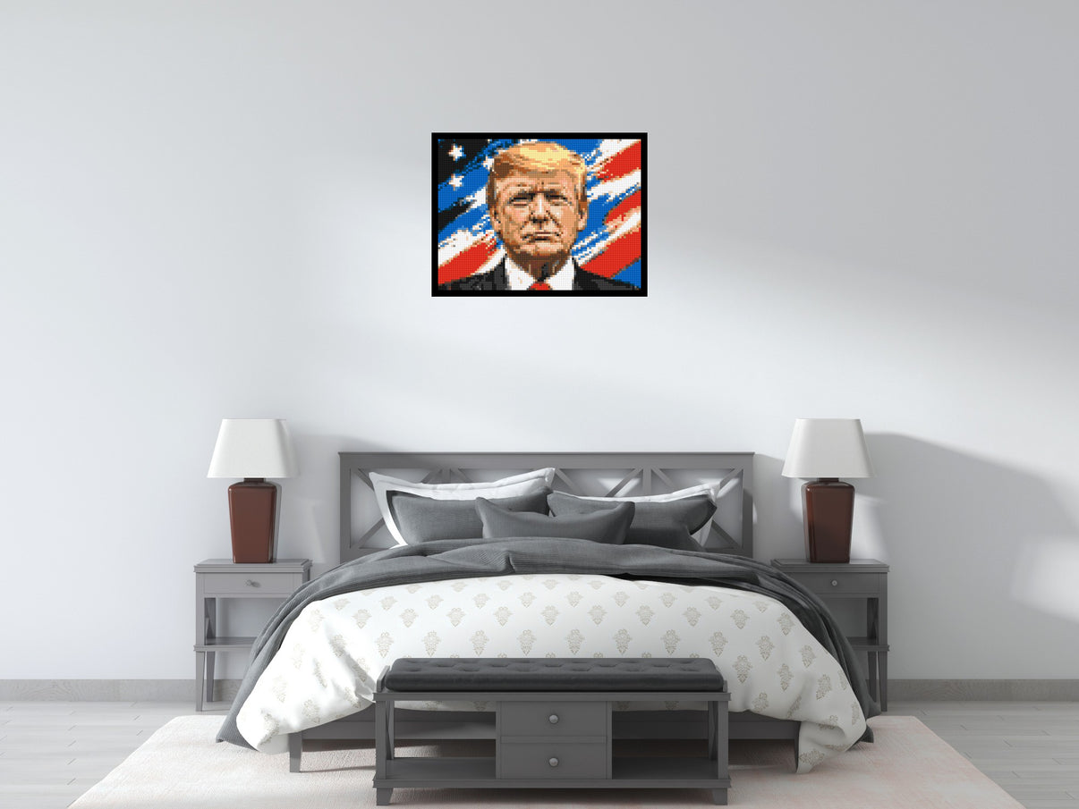 Donald Trump - Brick Art Mosaic Kit – Brick Me