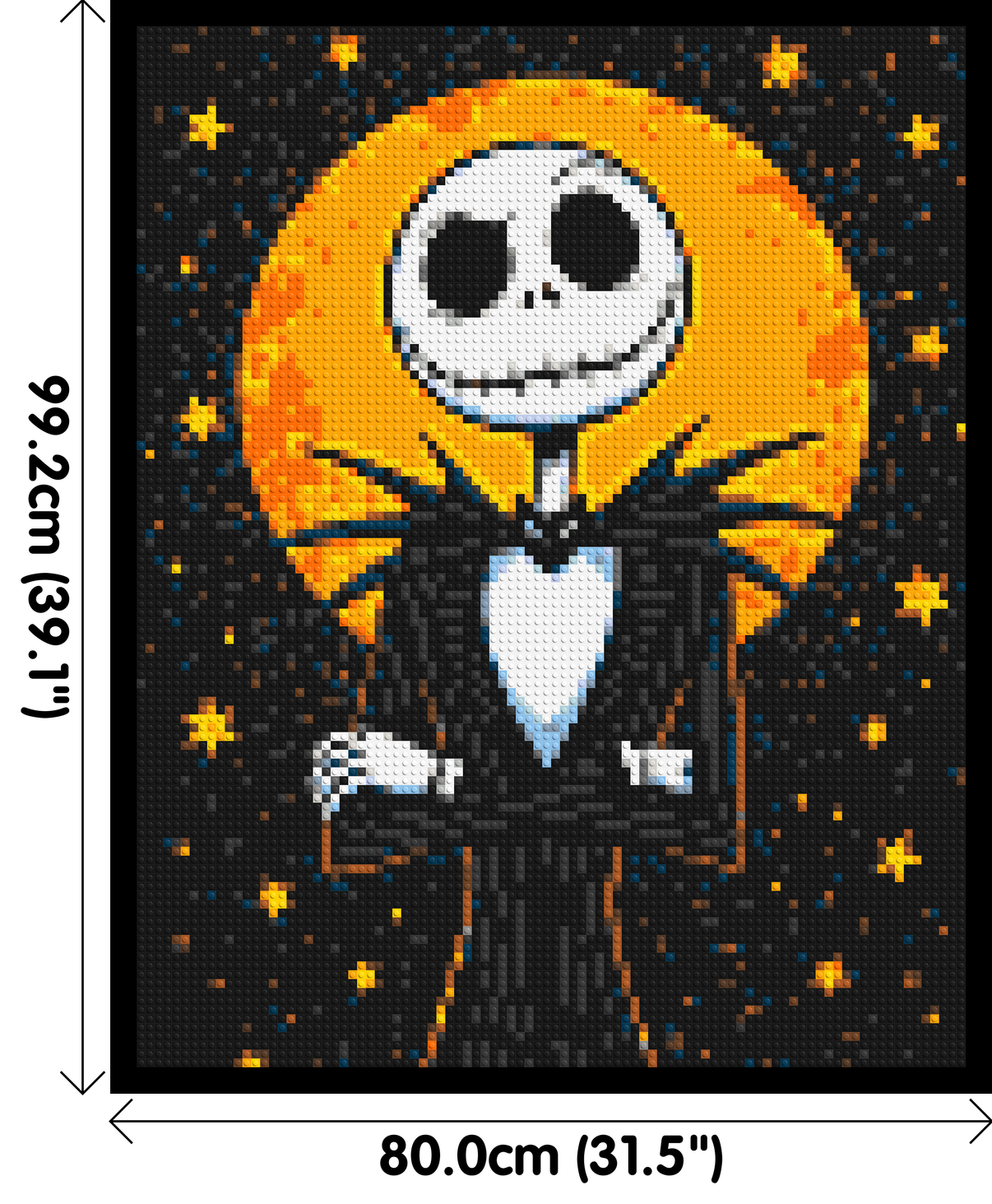 Jack Skellington - Brick Art Mosaic Kit – Brick Me